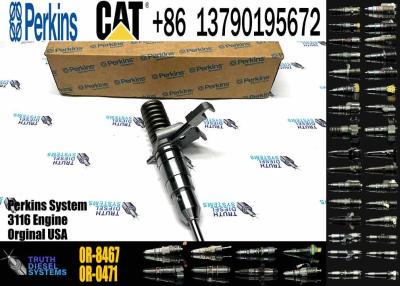 China Inyector de excavadora 1278220 127-8220 0R8467 0R-8467 para 3116 Partes de motores diésel Montaje de boquilla Partes de automóviles en venta
