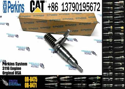 China Partes de excavadoras 3116 Inyector de motor 0R-8475 0R-8483 0R-8477 0R-8473 0R-8684 inyector de combustible para excavadoras en venta