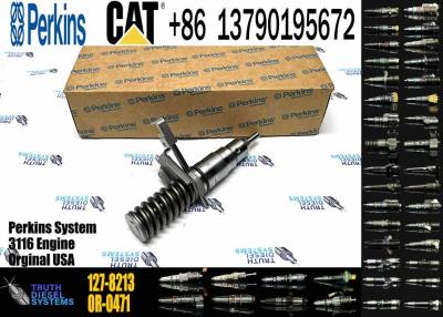 China Peças de escavadeira 3116 Injetor de motor 127-8211 127-8213 0R-8475 0R-8483 0R-8477 Injetor de combustível Para escavadeira à venda