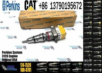 China Partes de excavadoras Motor 3408 3412 Inyector de combustible 232-1173 232-1183 232-1168 174-7528 174-7526 en venta