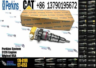 China 178-0199 Inyector de combustible Piezas de repuesto de excavadora 3126B 3126E Motor Inyector de combustible diesel 1780199 1780198 10R0782 2051285 en venta