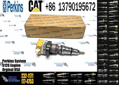 China Cat 3408E 3412E Motor common rail system partes inyector de combustible diesel 232-1171 2321171 10R1267 10R-1267 para Caterpillar en venta