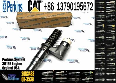China Partes de excavadoras 3512B Motor inyector 10R-2827 20R3483 20R-3247 389-1969 379-0509 inyector de combustible para excavadoras en venta