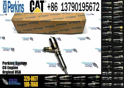 중국 Original CAT 320D E320DL C6.6 C4.4 Common Rail Injector Diesel Fuel Injector 320-0677 For Caterpillar 판매용