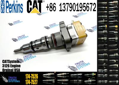 China Onderdelen van graafmachines Motor 3408 3412 Fule Injector 232-1173 232-1183 232-1168 174-7528 174-7526 Te koop