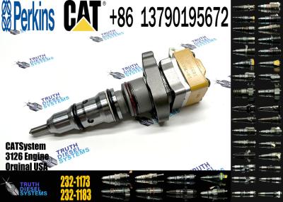 China Dieselbrandstofspuitstuk 232-1168 10R-1267 voor CAT 3126 common rail injector 232-1172 232-1173 Te koop