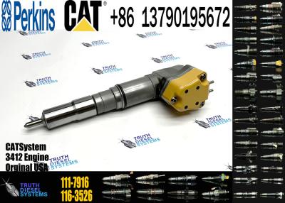 China Onderdelen van graafmachines Motor 3408 3412 Fule Injector 156-3895 111-7916 204-2467 198-4752 232-1167 20R-5392 Te koop