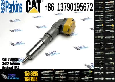 China 1563895 1697408 Motoronderdelen Fuel Injector 156-3895 169-7408 171-9704 Voor CAT Caterpillar 3412 1719704 motor Te koop
