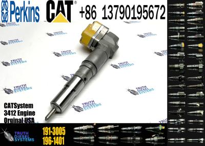 China Common Rail injector 191-3005 198-4752 198-6877 20R-4147 Motoronderdelen Brandstofinjectoren voor CAT Caterpillar 3412 motor Te koop