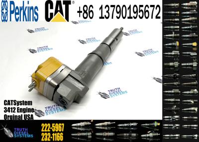 China Onderdelen van graafmachines Motor 3408 3412 Fule Injector 222-5967 20R-0760 232-1175 173-9272 171-9704 232-1173 Te koop