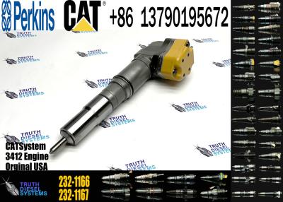 China Hoogwaardige nieuwe diesel Common Rail Fuel Injector 232-1166 20R-5392 232-1168 Motoronderdelen voor CAT Caterpillar 3412 Te koop