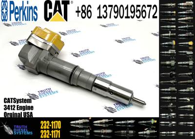 China Onderdelen van graafmachines Motor 3408 3412 Fule Injetor 174-7526 232-1168 232-1170 173-9268 232-1171 162-9610 Te koop