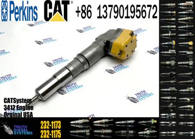 China Onderdelen van graafmachines Motor 3408 3412 Fule Injector 232-1173 232-1183 232-1168 174-7528 174-7526 Te koop
