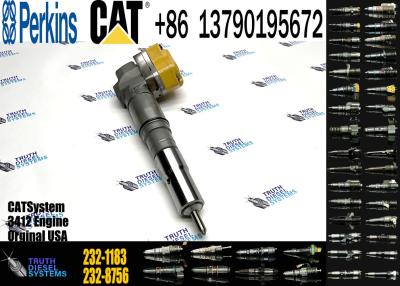 China Onderdelen van graafmachines Motor 3408 3412 Fule Injector 232-1173 232-1183 232-1168 174-7528 174-7526 Te koop