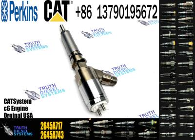 China Dieselbrandstofmotorinspuiter 2645A717 32F61-00013 10R-7675 2645A748 Brandstofinspuiter voor kattengraafmachine C6 C6.4 Te koop