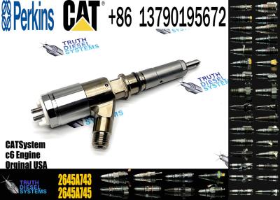 China C6.6 2645A743 injector met spuitstuk 321-0990 brandstofinjector voor dieselmotoren voor delen van graafmachines Te koop