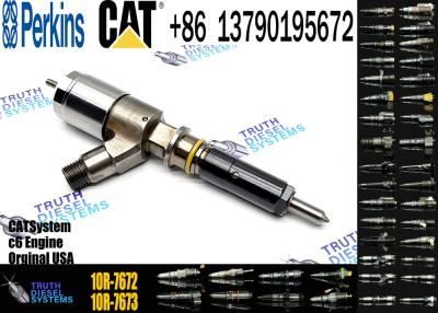 China 10R-7672 10R-7673 Common Rail Injector voor Caterpillar CAT Perkins C6.6 C4.4 Motor Te koop