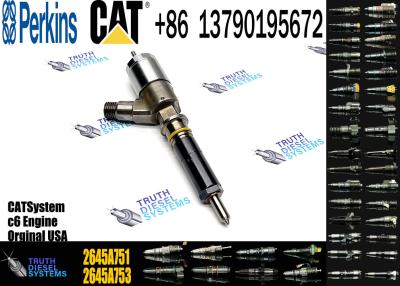 Chine Injecteur de carburant commun 320-0655 2645A751 3200655 10R-7674 de rail pour le moteur de l'excavatrice E320D C6.6 à vendre