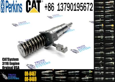 China Diesel Common Rail Injector Compatible For Caterpillar Cat 3114 3116 3126 Motor Fuel Injector 0R8467 0R-8467 127-8220 1278220 Te koop