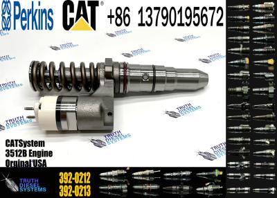 China Inyector de motor diesel 204-2067 250-1306 392-0212 250-1308 392-0213 250-1312 392-0214Para el tren común Caterpillar C3512B en venta