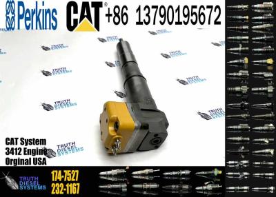 Cina Parti del motore per escavatori Fule Injetor 169-7408 174-7527 222-5967 20R-0760 232-1175 173-9272 per 3412E 3408 Injetore di carburante in vendita