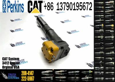 China Inyector para motores diesel204-2467 2C0273 20R-4147 20R-0759 191-3005 179-9380Para Caterpillar C3126 Tren común en venta