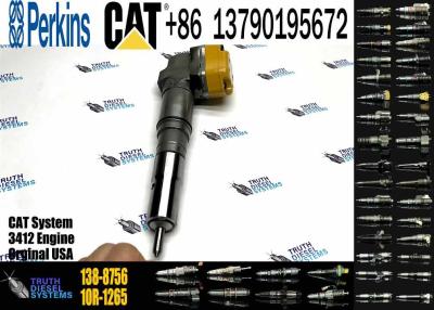 China Partes de excavadoras 3126 Motor inyector 111-7916 177-4753 138-8756 222-5963 222-5972 inyector de combustible para excavadoras en venta