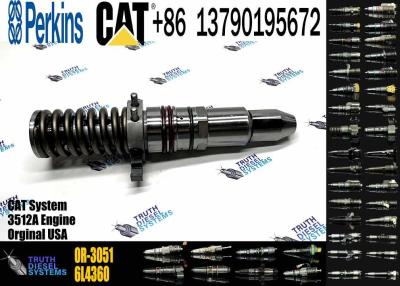 China Diesel Common Rail Fuel Injector 0R-3051 0R3051 For Caterpillar CAT 3508 3512 3516 Engine for sale