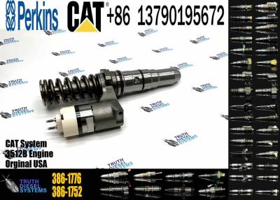 China 3512B Diesel Engine Parts Fuel Injector 386-1766 0R-8619 386-1776 437-7547 for CAT Caterpillar Construction Machinery for sale