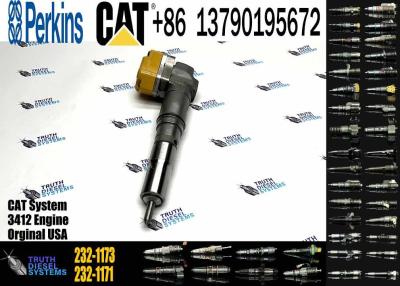 China Inyector de combustible 10R1266 232-1183 232-1173 232-1168 174-7528 174-7526 Para motores de gato 3412 3412E Piezas de repuesto de excavadoras en venta