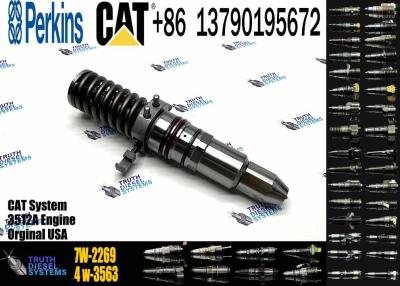 China Diesel Engine Injector 0R-1759 7W-2269 9Y-4544 0R-3883 0R-0906 7C-4173 6I-3075 7C-9578 For Caterpillar C3512A Common Rail for sale