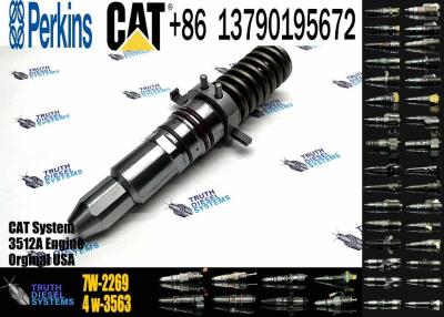 China Diesel Engine Injector 0R-1759 7W-2269 9Y-4544 0R-3883 0R-0906 7C-4173 6I-3075 7C-9578 For Caterpillar C3512A Common Rail for sale