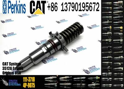 China 3512A Diesel Engine Parts Fuel Injector 6L4360 111-3718 224-9090 7E-6408 4P-9075 For CAT Caterpillar Construction Machinery for sale