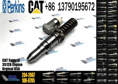 China 3512B Diesel Engine Parts Fuel Injector 192-2817 0R-8619 204-2067 386-1776 for CAT Caterpillar Construction Machinery for sale