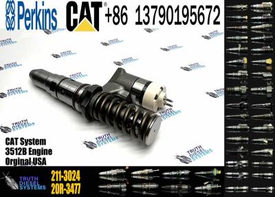 China 3512B Diesel Engine Parts Fuel Injector 392-0205 211-3024 230-9457 249-0746 for CAT Caterpillar Construction Machinery for sale