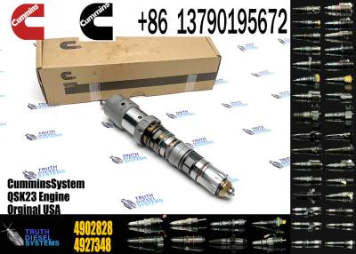 China Inyector de combustible original QSK23 QSK60 Repuestos para motores diesel 4902827 4902828 4326780 3766446 en venta