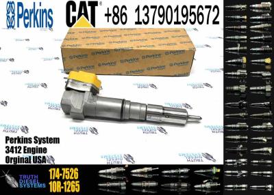 중국 Caterpillar CAT 엔진 3408E 3412 트럭 AD45 AD40 AE40 69D 769D 트랙터 651E에 대한 연료 주입기 174-7526 판매용