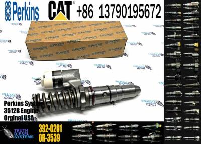 중국 CAT 3512B 3516B 연료 주입기 392-0201 392 0201 Caterpillar Excavator Dozer 디젤 엔진 부품을 위한 일반 철도 연료 주입기 판매용