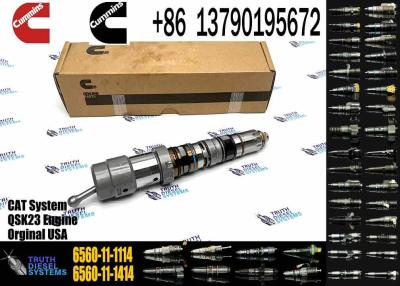 Chine 6560-11-1114 6560-11-1110 6560-11-1111 6560-11-1112 6560-11-1113 Injecteur de carburant SA6D170E-3 Injecteur de moteur pour pelle Komatsu à vendre
