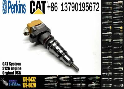 Cina 178-6432 128-6601 171-9704 171-9710 Iniettore Carburante Common Rail Cater 3512C 3516C Parti Motore Diesel Iniettore Rail 10R-9348 in vendita