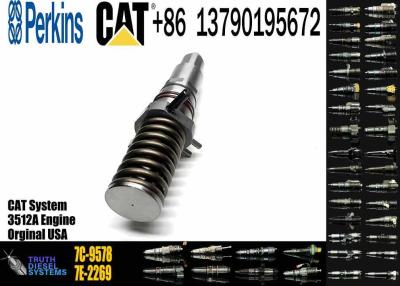 Cina 7C-9578 7C9578 Iniettore di carburante per C-A-T 3508 3516 Parti di escavatore 3512A Motore in vendita