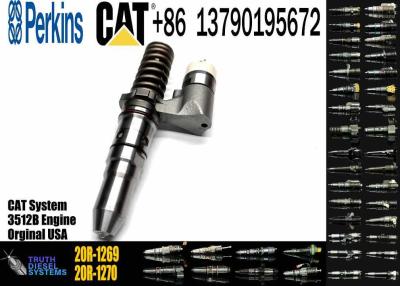 Chine 162-8809 Caterpillar Diesel 3512B Engine Common Rail Fuel Injector 250-1306 20R-1269 20R-1270 392-0206 à vendre