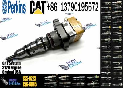 China Hot Sell Common Rail Fuel Injector 155-8723 20R-5392 169-7408 Diesel Fuel Injector for CAT Caterpillar 3126B Engine for sale