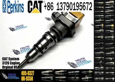 China New High Quality Factory Price Common Rail Fuel Injector 495-0327 4950327 for Caterpillar 3126 Engine for sale