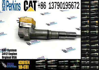 Cina 232-1183 4CR01974 Iniettore di carburante per ferrovia comune per pilastro di cisterna 3412E/5110B Parti di motori diesel per iniettore ferroviario 10R-1266 in vendita