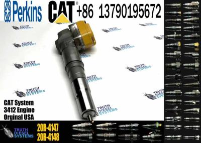 Cina Iniettore carburante 20R-4147 per motore Caterpillar CAT 3412 637E 631E 637G 631G Trattore gommato AE40 AD45 AE40 II AD40 in vendita