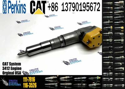 Cina Parti del motore diesel Iniettore carburante 174-7526 1747526 174-7527 111-7916 59-0835 159-0836 per Escavatore Caricatore 990 3408 3412 5110B in vendita