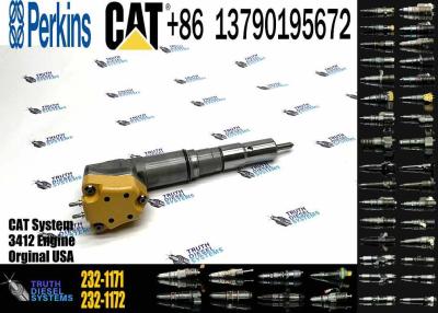 Cina Iniettore carburante C-A-T3412E 232-1171,174-7526,198-6877,232-1183,174-7528 per motore diesel Ca-ter-pillar 3412E in vendita