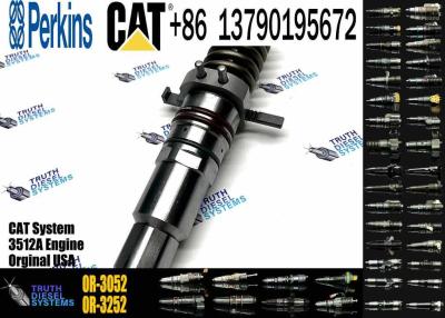 China Common Rail Fuel Injector 7E6408 7E-6408 0R3052 0R-3052 for Caterpillar 111-3718 Cat 3508 3512 3516 Engine Excavator for sale