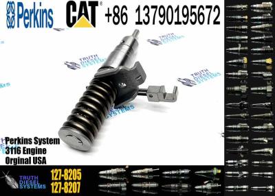 China Diesel Engine 3114 3116 Excavator Parts Fuel Injector Nozzle 127-8205 Construction Machinery Components for sale